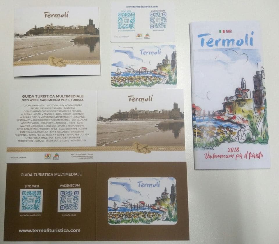 Niente brochure, la guida turistica è una card
